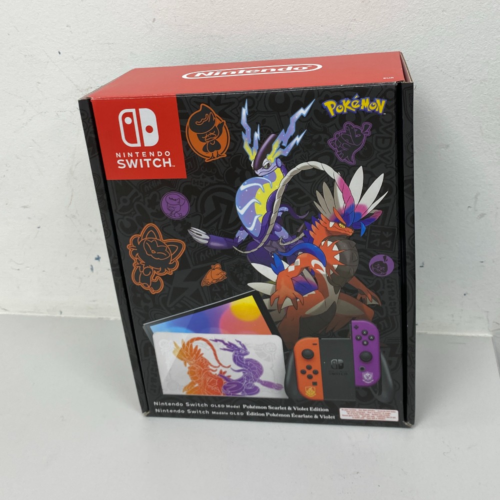 Pre-owned Nintendo Switch Scarlet and Violet Edition READ DESCIRIPTION ...